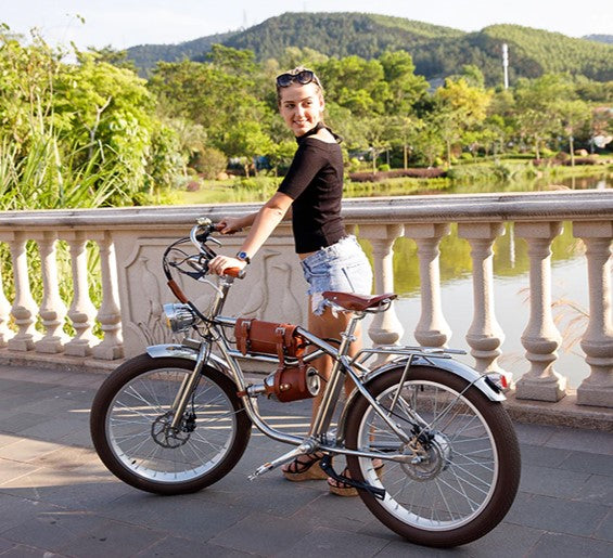 Electric bike 500W | Retro Bike Cruiser | Classic Vintage Electric ...