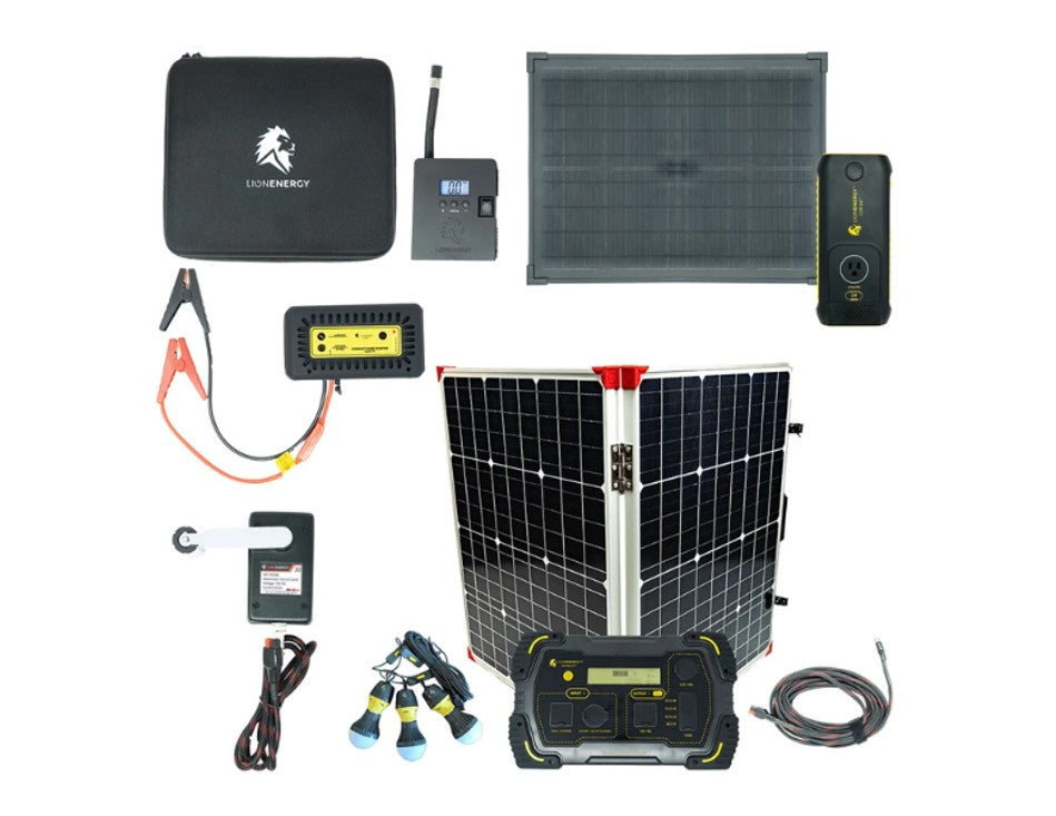Best Safari LT Emergency Preparedness Solar Power Kit 450Wh | Portable4Life