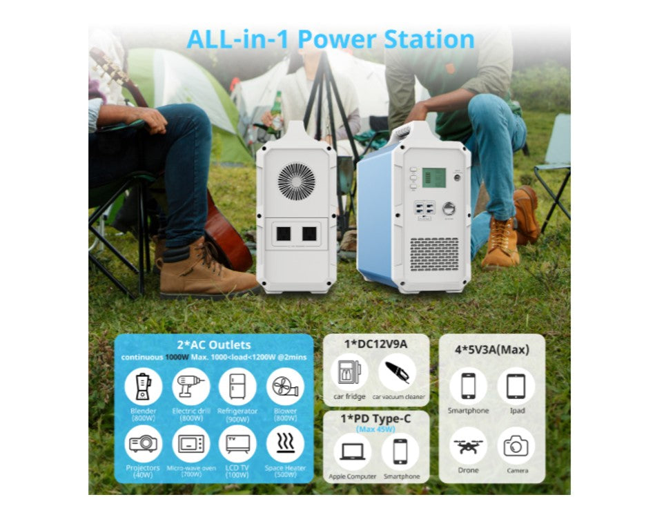 MAXOAK Bluetti EB240 2400Wh Power Station– Portable4Life