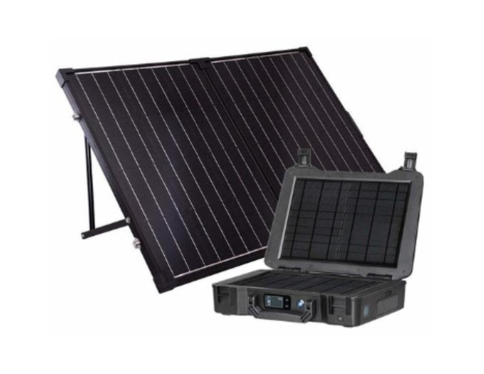 Renogy Phoenix Generator + 100W Monocrystalline Foldable Solar Suitcas ...