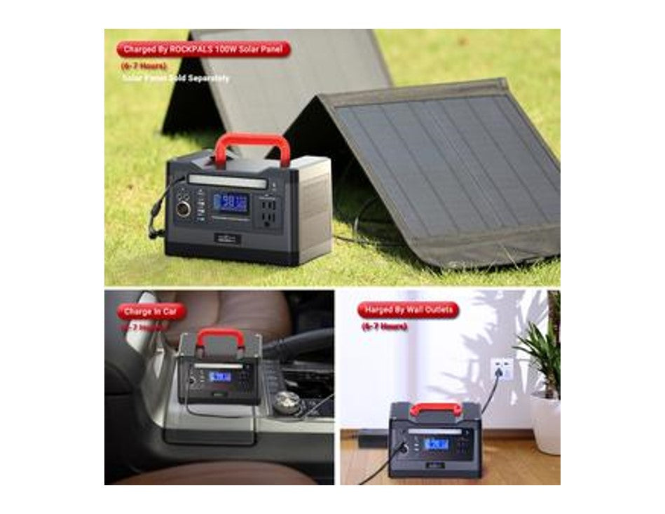 Rockpals 500W Power Station– Portable4Life